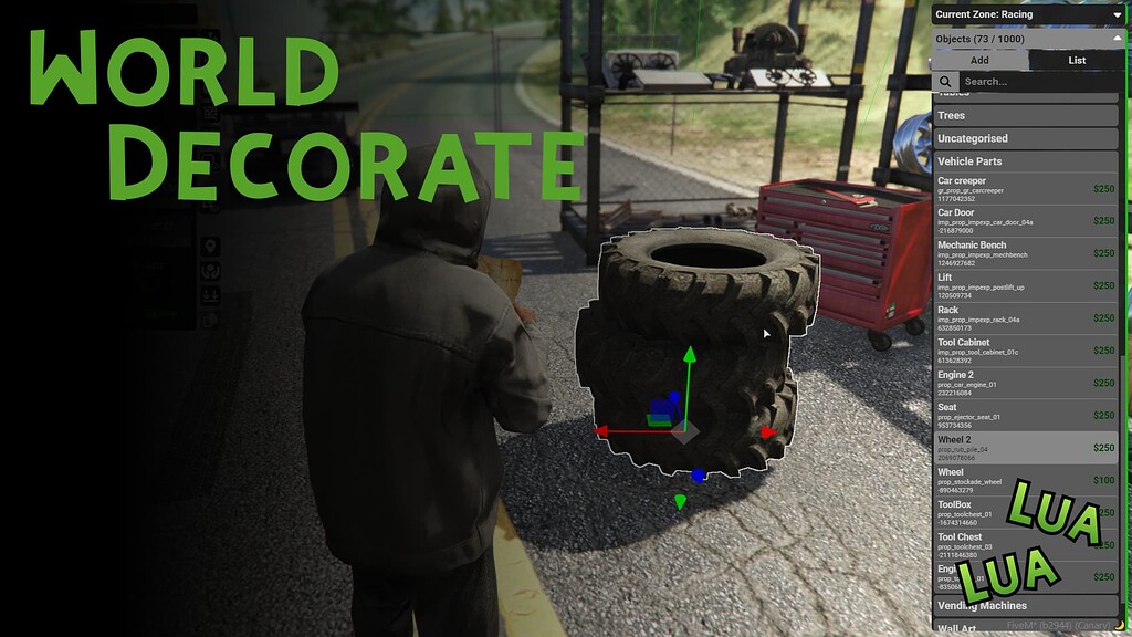 World Decorate [Lua-Lua Scripts] - FiveM Releases - Cfx.re Community