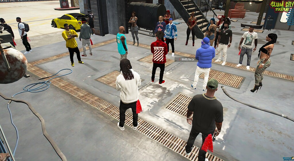 Slum city rp server | #2servers | recruiting pd| discord whitelisted ...