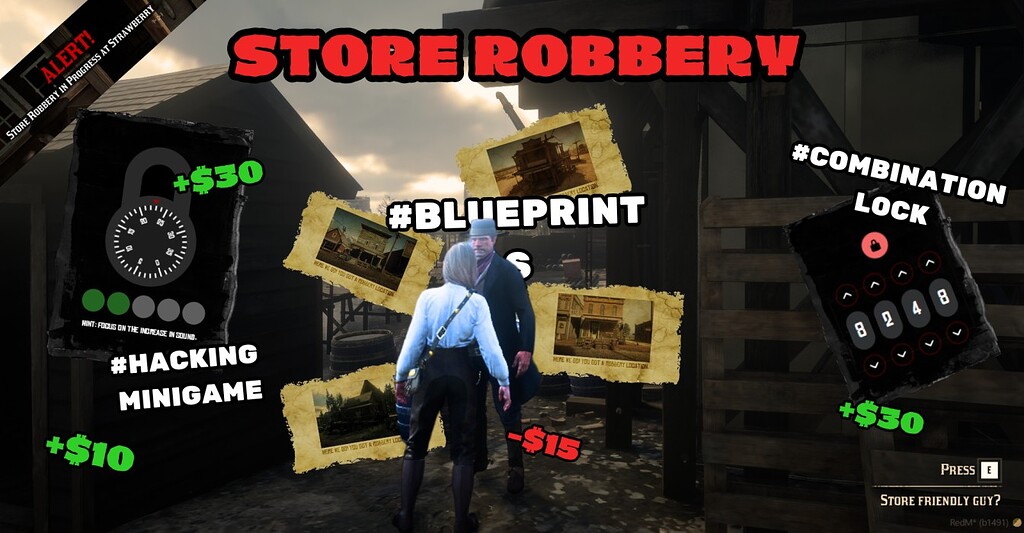 [VORP] Store Robbery for RedM - RedM Releases - Cfx.re Community