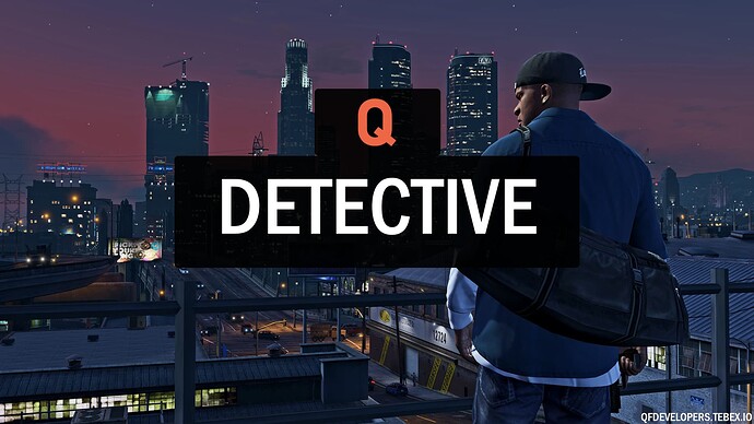 [PAID CANCELLED] Detective Job - FiveM Releases - Cfx.re Community
