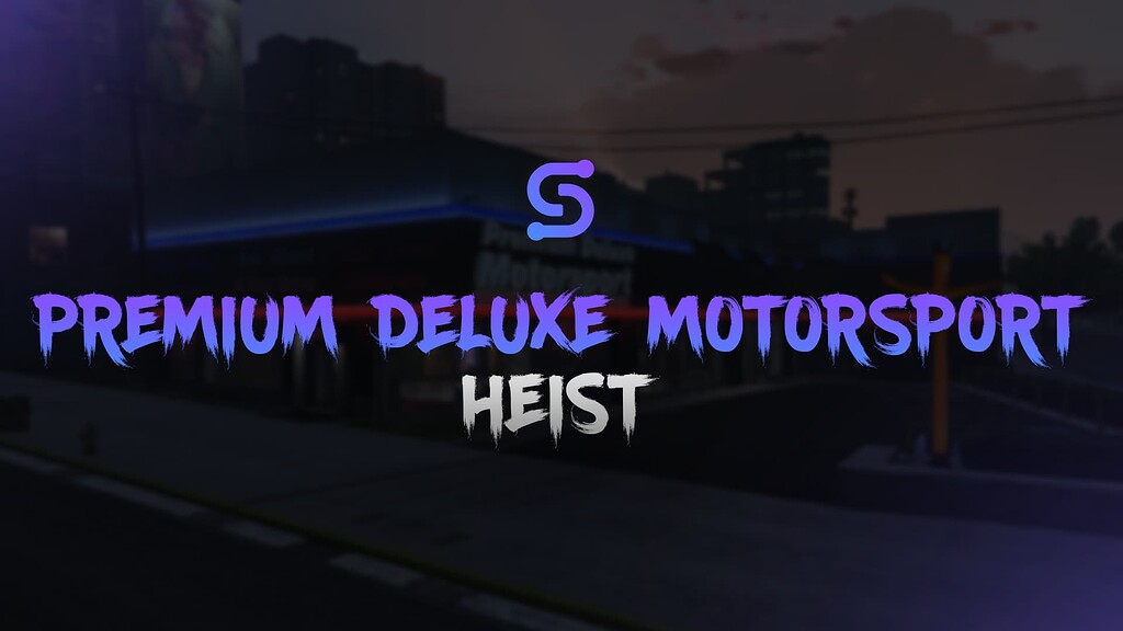 [PAID] Scriptify - Premium Deluxe Motorsport Heist [ESX] - FiveM Releases - Cfx.re Community