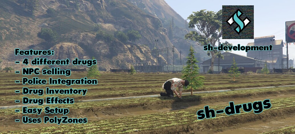 sh-Drugs [STANDALONE] - FiveM Releases - Cfx.re Community