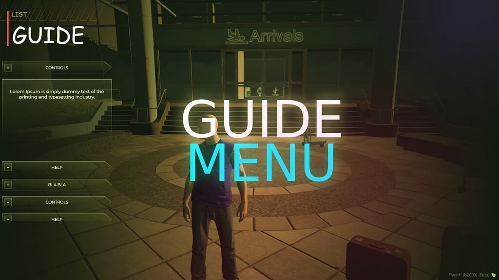 STG Guide (Guide Menu) ESX - QB - FiveM Releases - Cfx.re Community