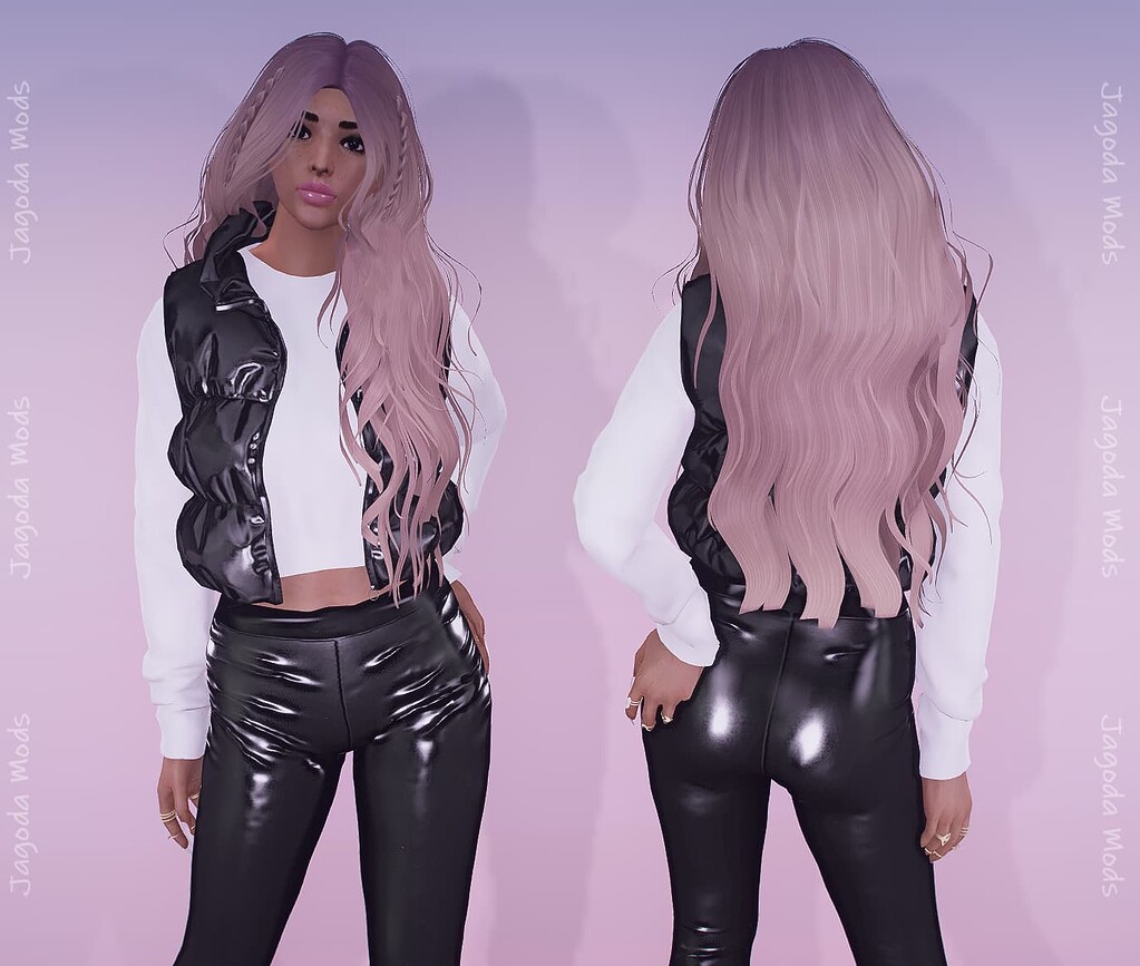 Long curly hairstyle for MP Female - FiveM Releases - Cfx.re Community