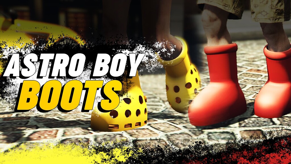 [PAID] Astro Boy Boots - FiveM Releases - Cfx.re Community