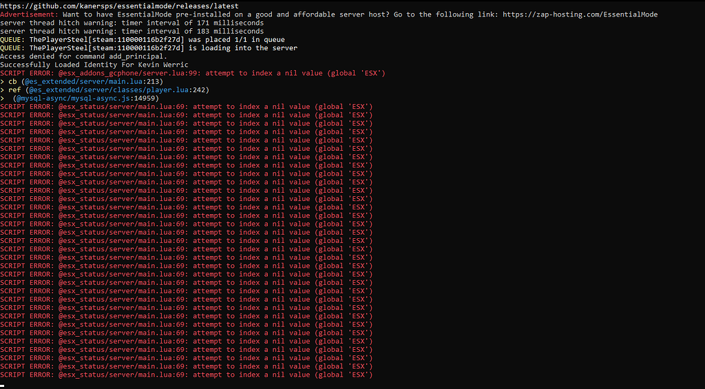 Problem with esx_status - ES/ESX - Cfx.re Community
