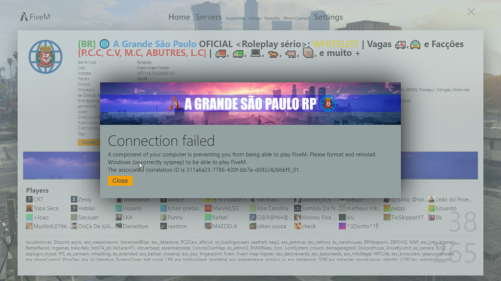 A component of your computer is preventing you from being able to play ...
