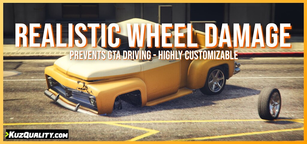 Realistic Wheel Damage [Standalone] - FiveM Releases - Cfx.re Community