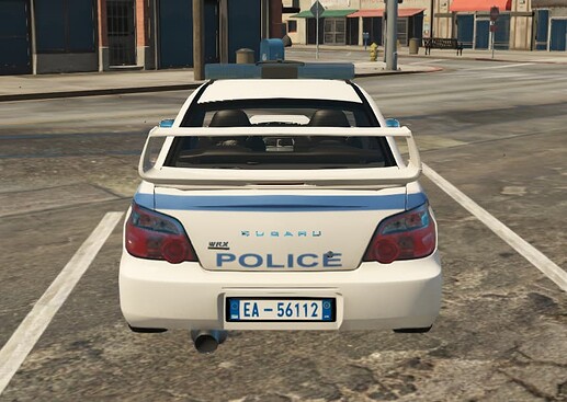 Greek Police Subaru - FiveM Releases - Cfx.re Community