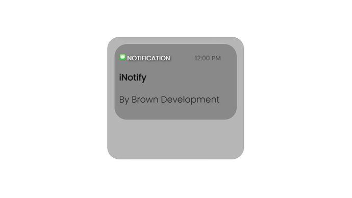 [QB/ESX] iNotify (iMessage Styled Notification System) [LORE FRIENDLY/TOS FRIENDLY] - Releases ...