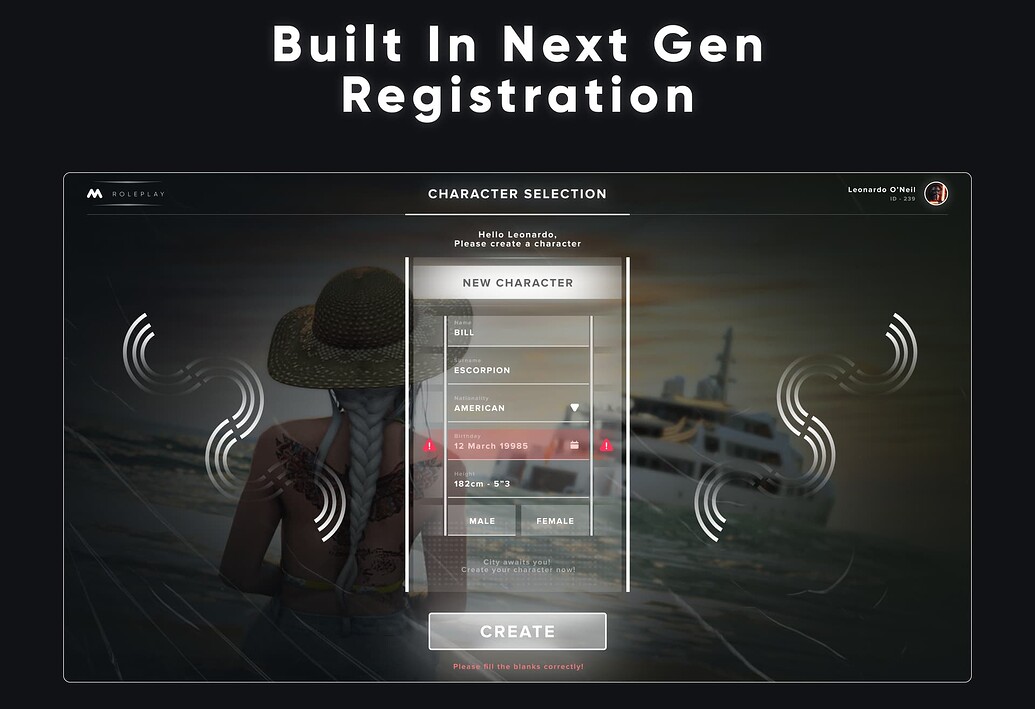 CodeM mMultichar ( Advanced Multicharacter ) QB - FiveM Releases - Cfx ...
