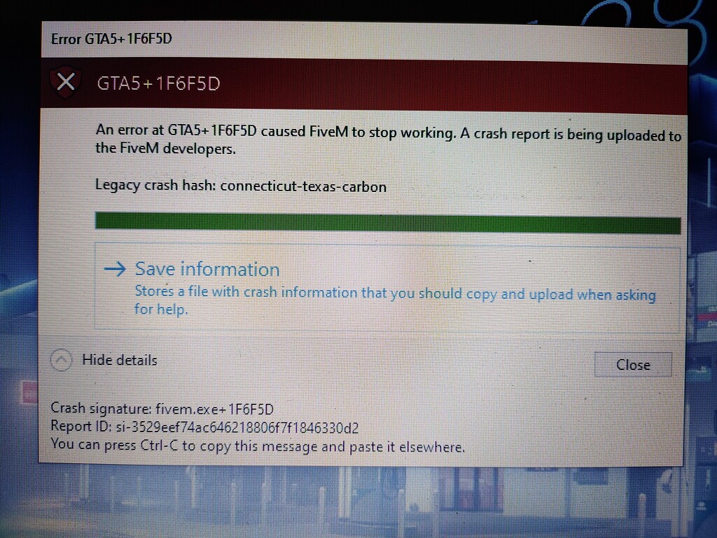 Fivem crashing after opening - FiveM Client Support - Cfx.re Community