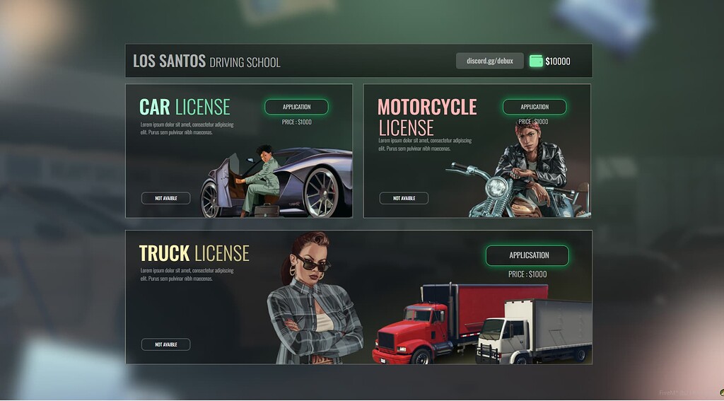 [ ESX] [OPEN SOURCE] Vehicle Driving School (Redesign) ! DISCOUNT! - FiveM Releases - Cfx.re ...