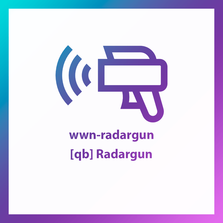 [QB] Radargun (Police laser gun) - FiveM Releases - Cfx.re Community
