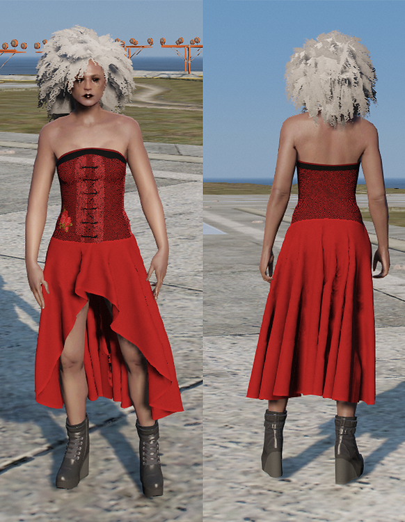 [FREE] Vampire Woman Dress - FiveM Releases - Cfx.re Community