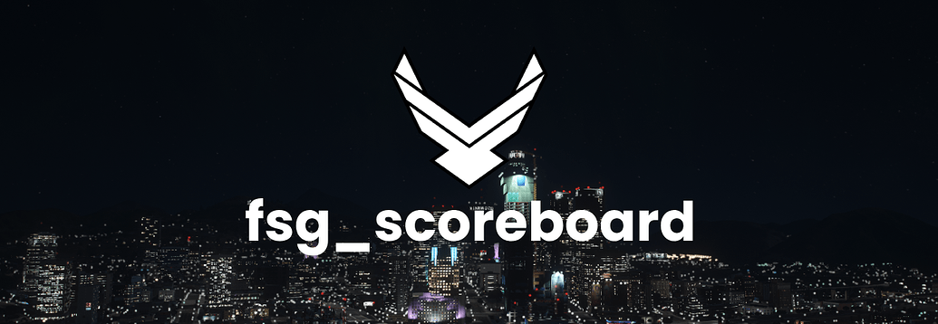 [FREE] fsg_scoreboard | An advanced scoreboard system utilising ox_lib ...