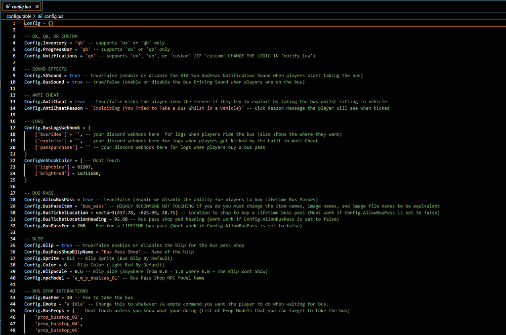 💰[QBCore] Targetable Bus Stops - FiveM Releases - Cfx.re Community
