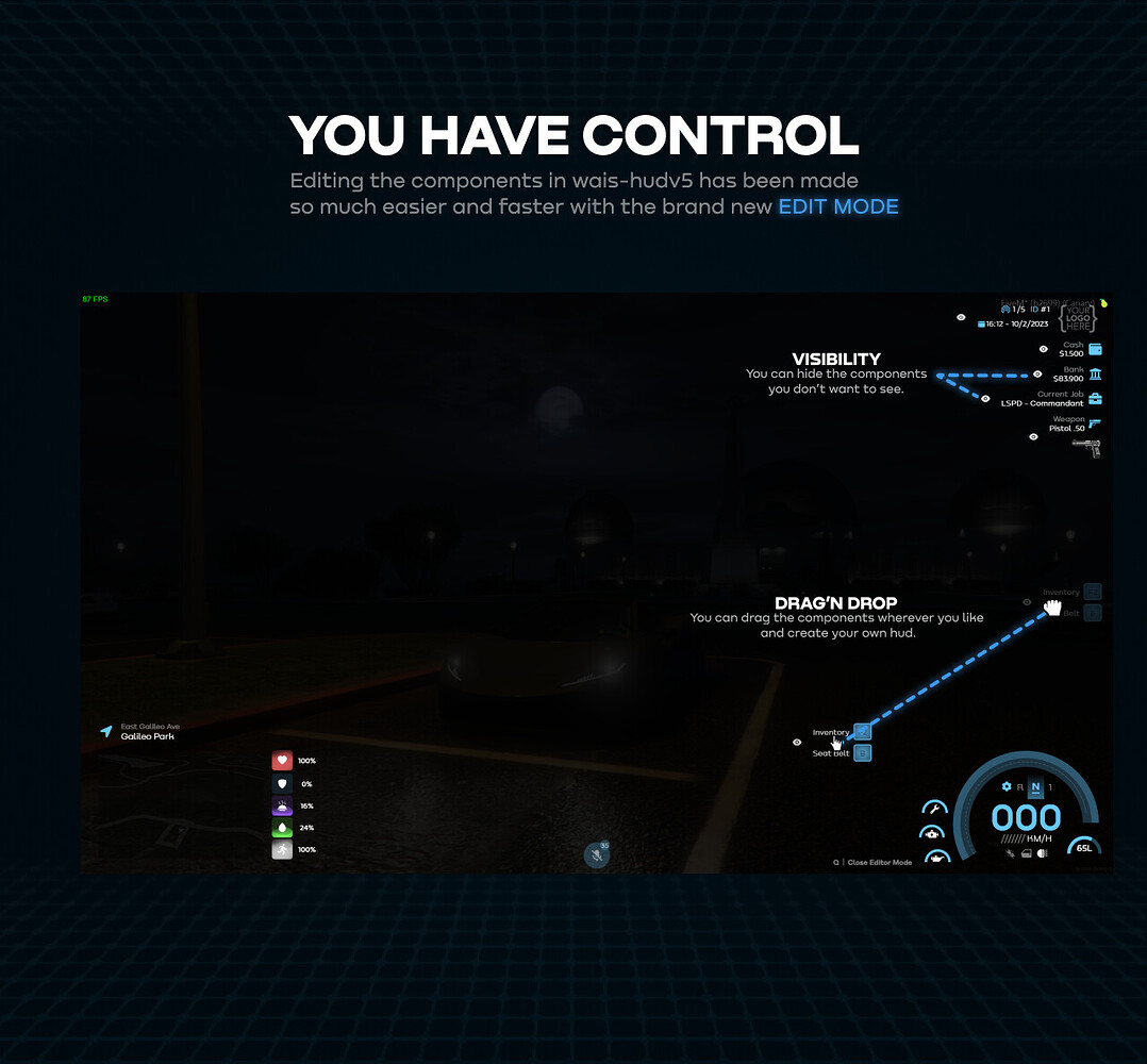 HUDV5 - Advanced Modern Hud - FiveM Releases - Cfx.re Community