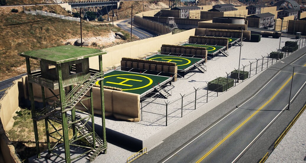 Massive Military FOB "Honker Hill" | FiveM Map - FiveM Releases - Cfx ...