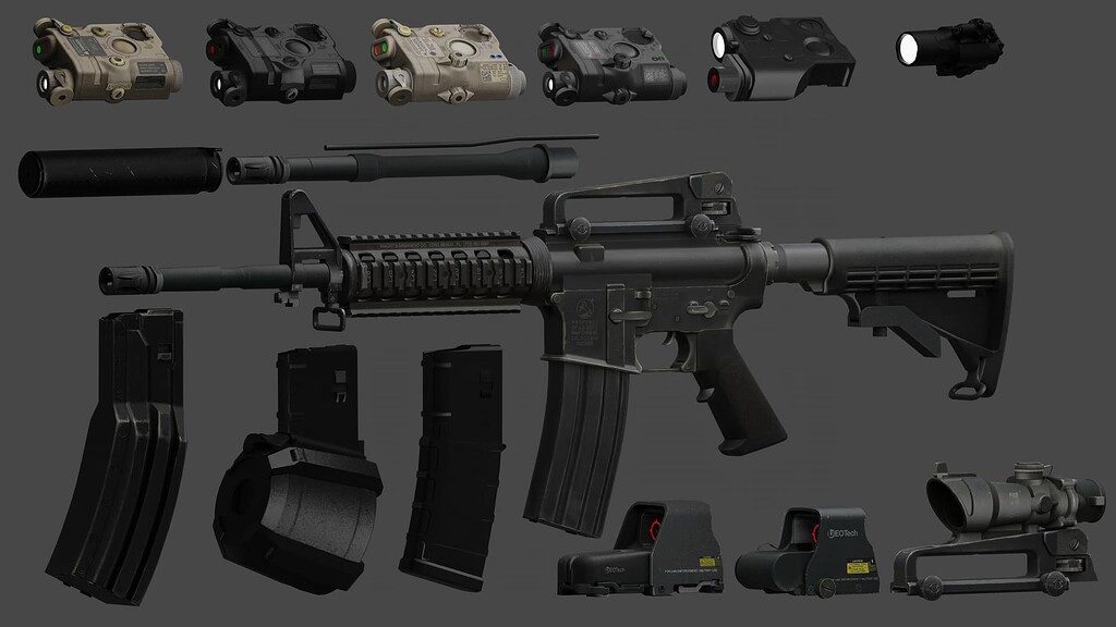[Weapon] Military Themed M4A1 - FiveM Releases - Cfx.re Community