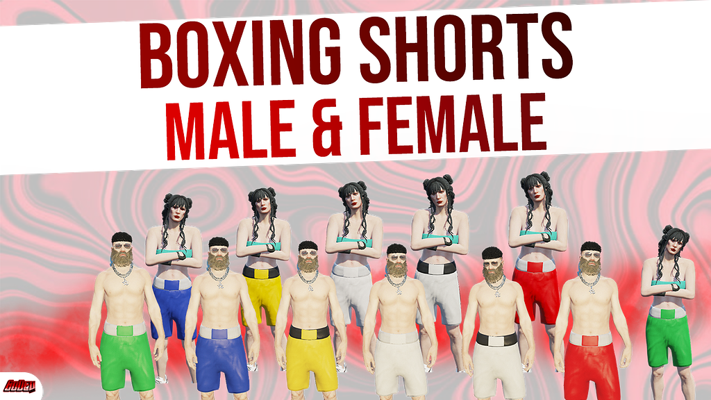[PAID] Boxing Shorts Clothing - Male & Female - FiveM Releases - Cfx.re ...