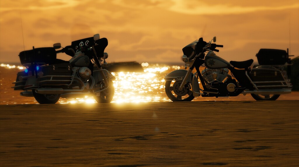Cool police bike 1/4 - FiveM Snapmatic - Cfx.re Community