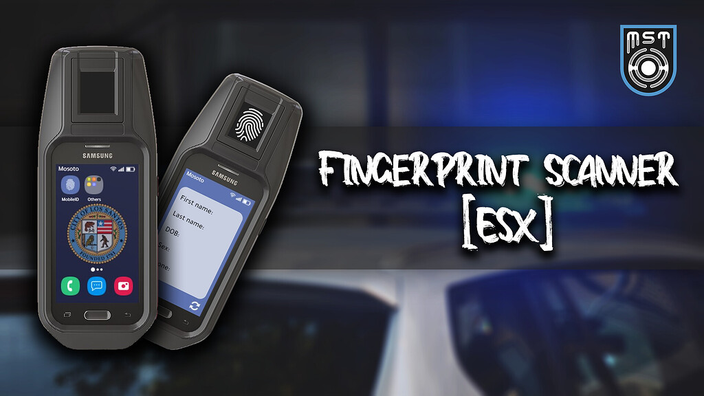 [PAID] [ESX] Mosoto | Fingerprint Scanner - Page 2 - Releases - Cfx.re ...