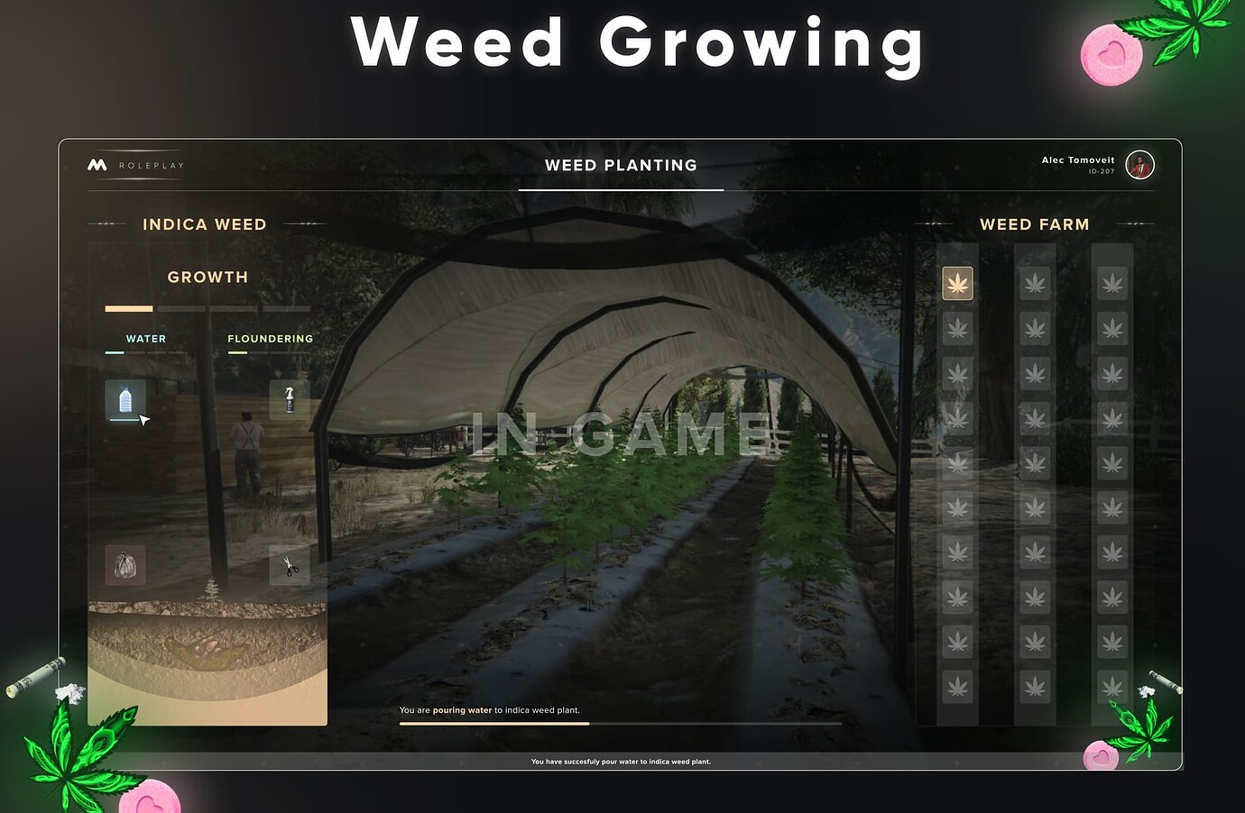 CodeM mWeed ( Advanced Weed System ) - FiveM Releases - Cfx.re Community