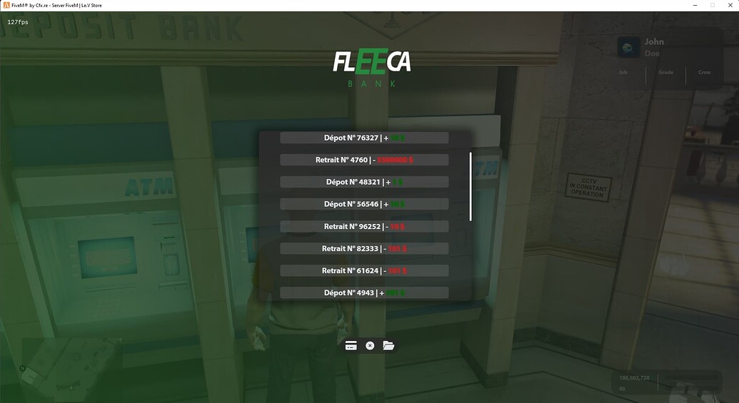 [PAID] [ESX] Banking System UI - ATM - FiveM Releases - Cfx.re Community
