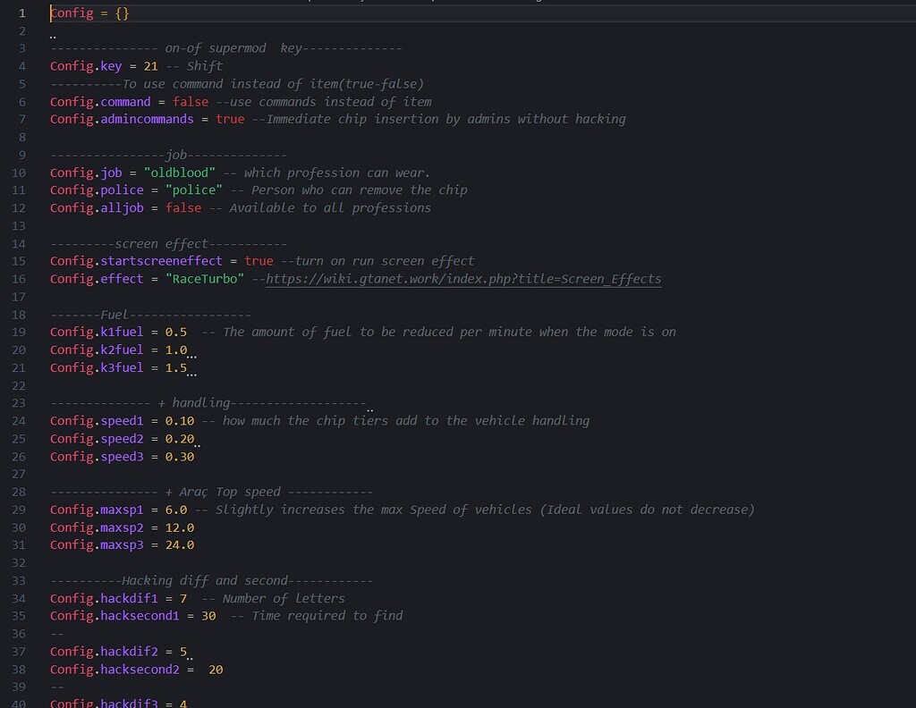 [PAID] [ESX] NakreS - CAR SUPER MOD - Releases - Cfx.re Community