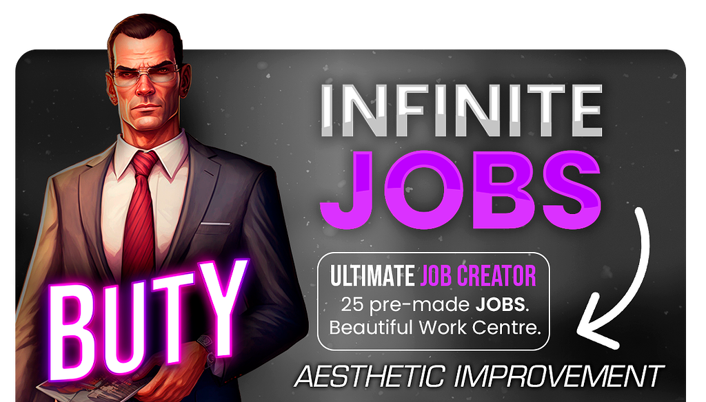 [PAID] 25x1 JOBS SYSTEM | AMAZING UI + MORE JOBS WITH EXP - FiveM ...