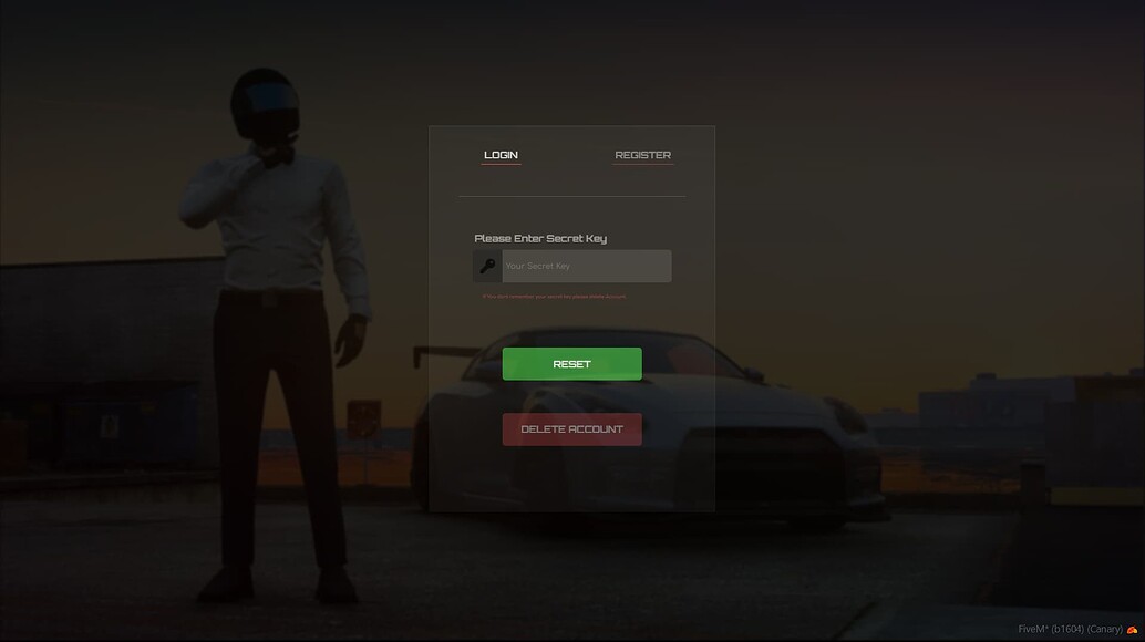 [FREE] Login/Register System [STANDALONE] - FiveM Releases - Cfx.re Community
