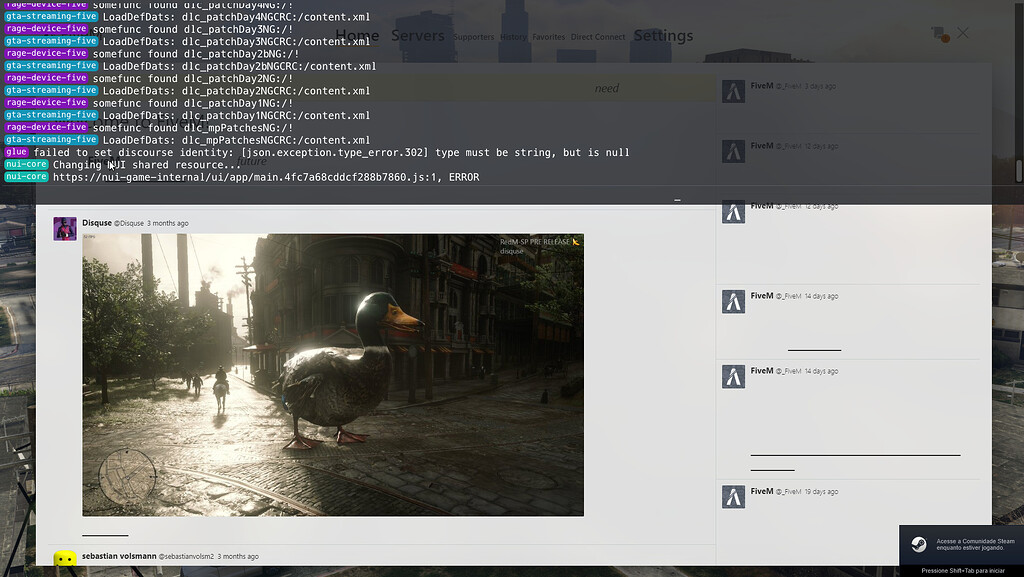 Error loading screen - FiveM Client Support - Cfx.re Community