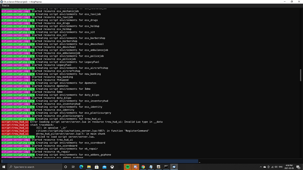 Help trew_hud_ui error - Resource Support - Cfx.re Community
