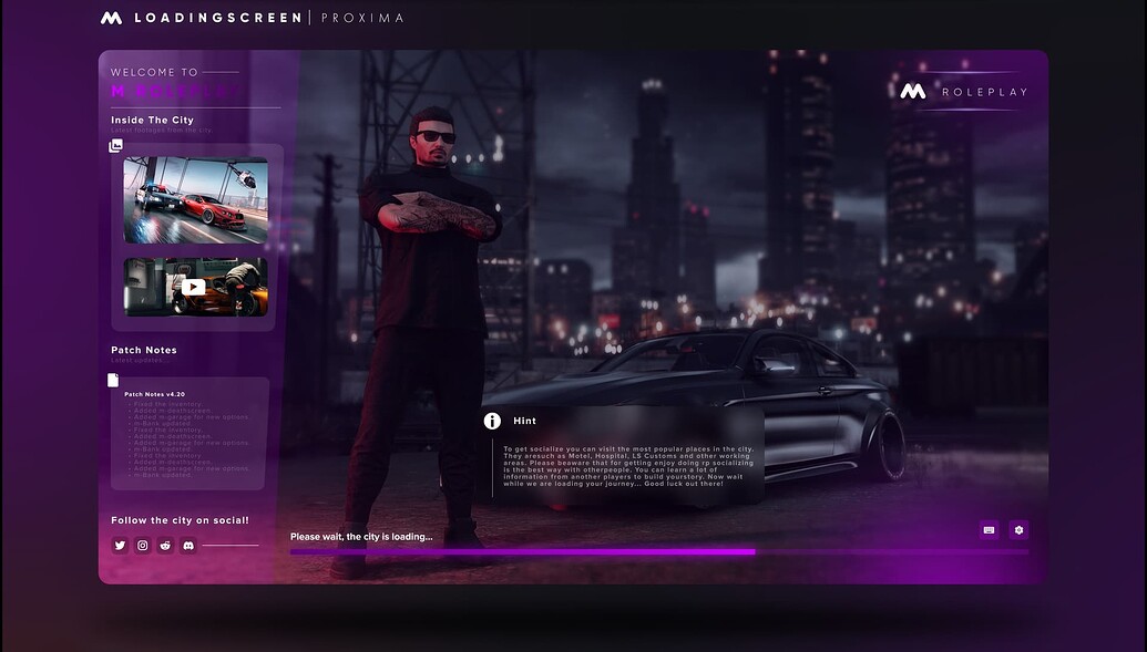 CodeM mLoadingscreen STANDALONE - FiveM Releases - Cfx.re Community