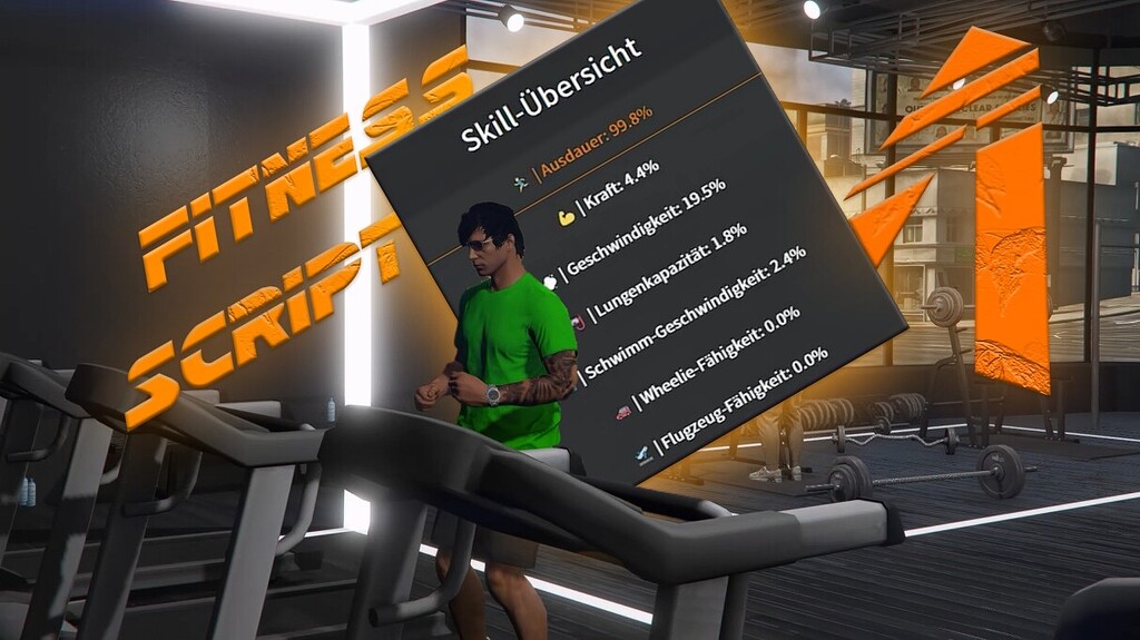 [PAID] [ESX] Gym Skill System Script - FiveM Releases - Cfx.re Community