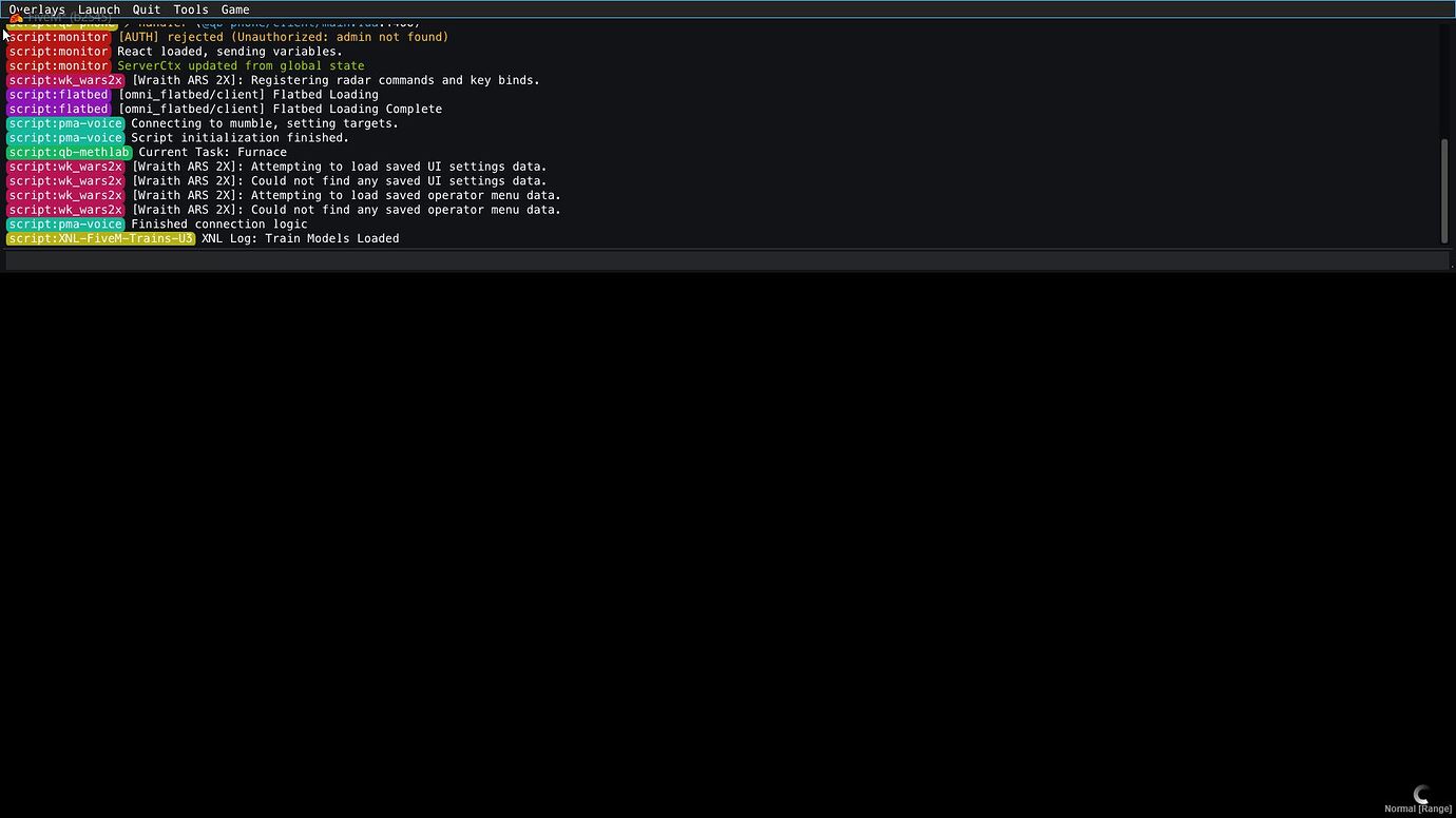 Never ending black screen after selecting Character. - FiveM Client ...
