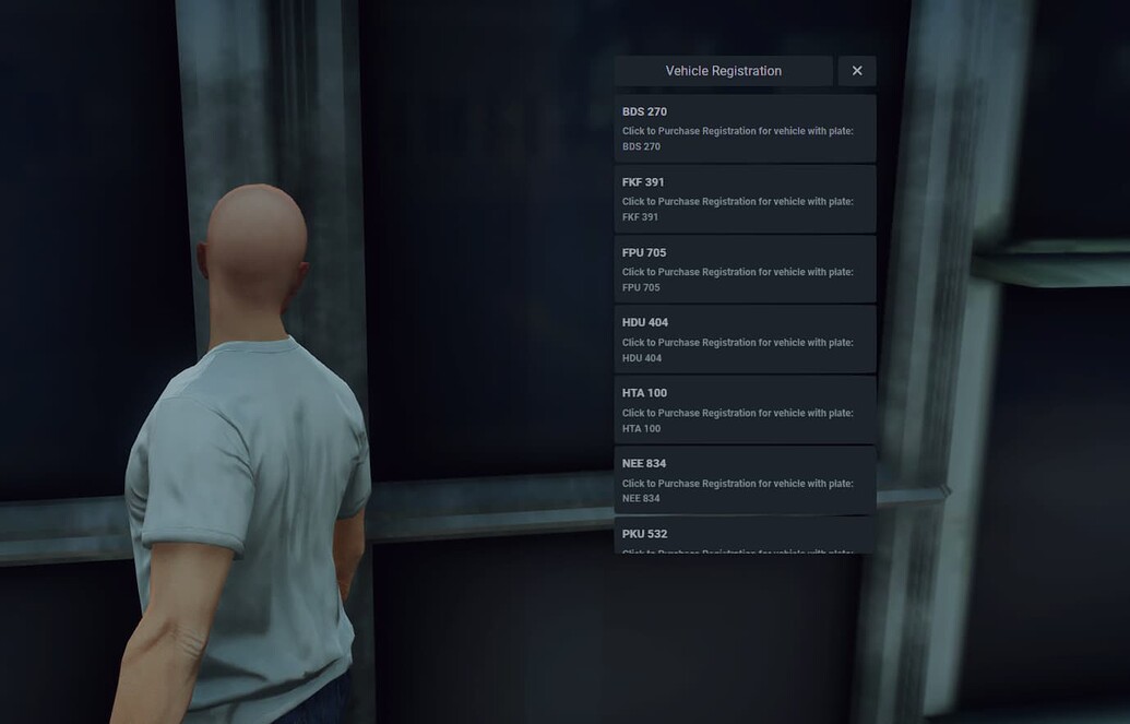 [QB/ESX] [FREE] Vehicle Registration & Insurance (With VIN Numbers ...