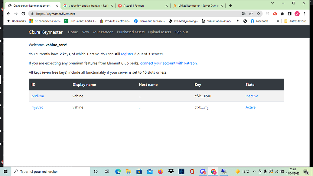 Linked keymaster - Server Owners - Cfx.re Community