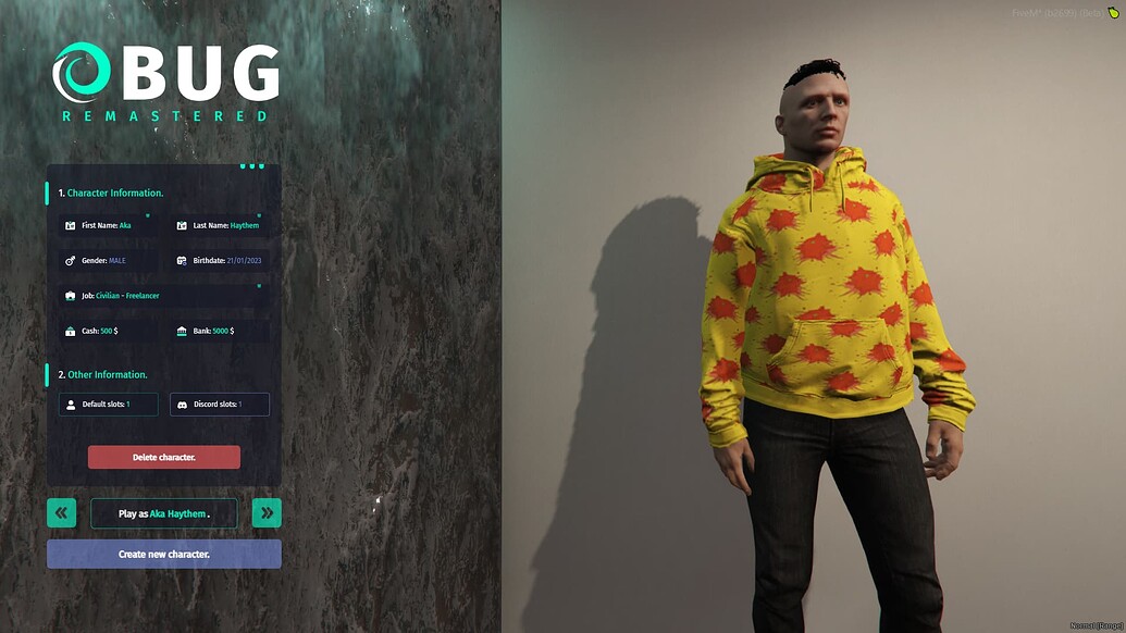 [ESX/QBCore] Identity (Character Creation script with Discord Slots ...