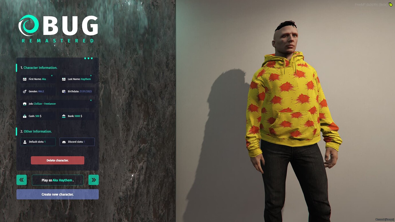 [ESX/QBCore] Identity (Character Creation script with Discord Slots ...