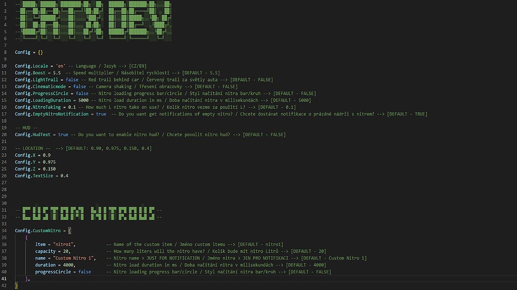 [PAID][ESX] CRTX | Nitro System V3 - FiveM Releases - Cfx.re Community