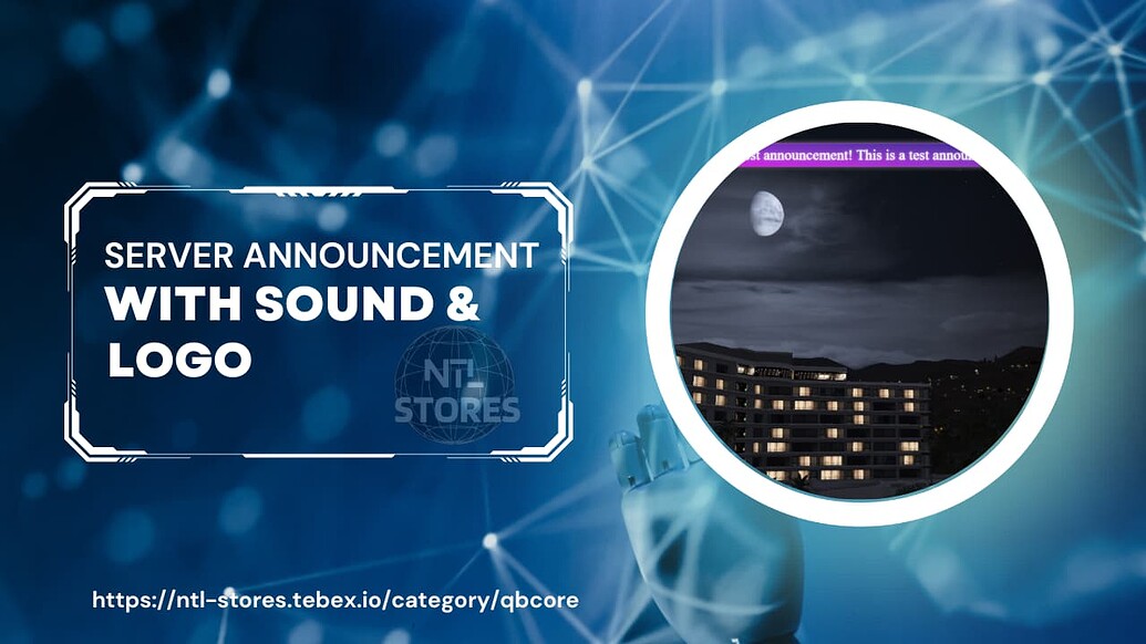 [QBCore] Server Announcement with Sound & Logo [CHEAP] - FiveM Releases ...