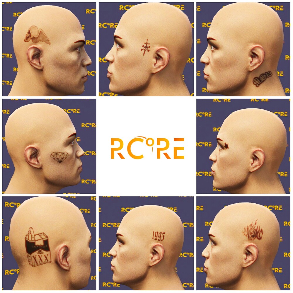 [ADDON] Gangster Tattoo Pack - RCore Tattoo - FiveM Releases - Cfx.re ...