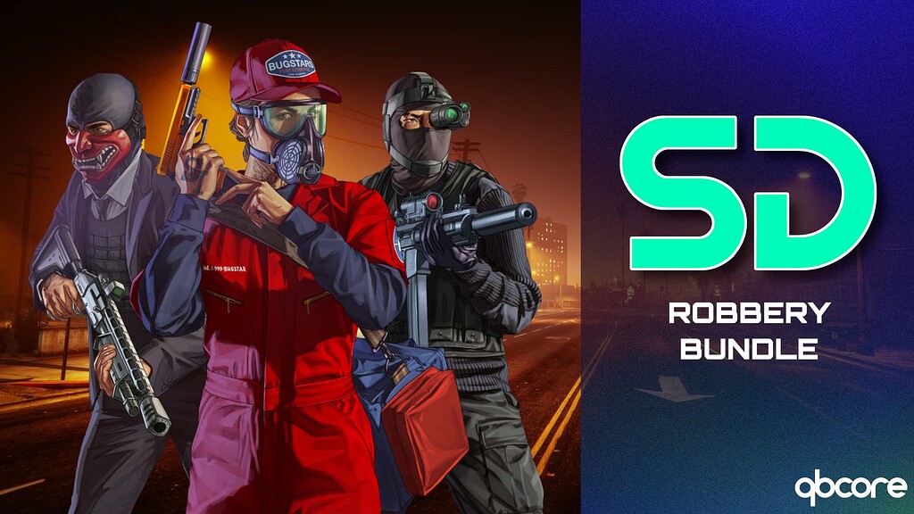 [Paid] [QBCore] Robbery Bundle - FiveM Releases - Cfx.re Community
