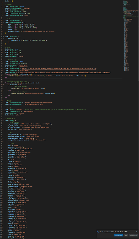 [ESX] NEV3N RGB MENU | for vehicle color and lights! - FiveM Releases ...