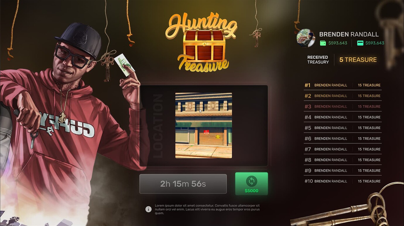 [QB/ESX] Hunting Treasure - FiveM Search