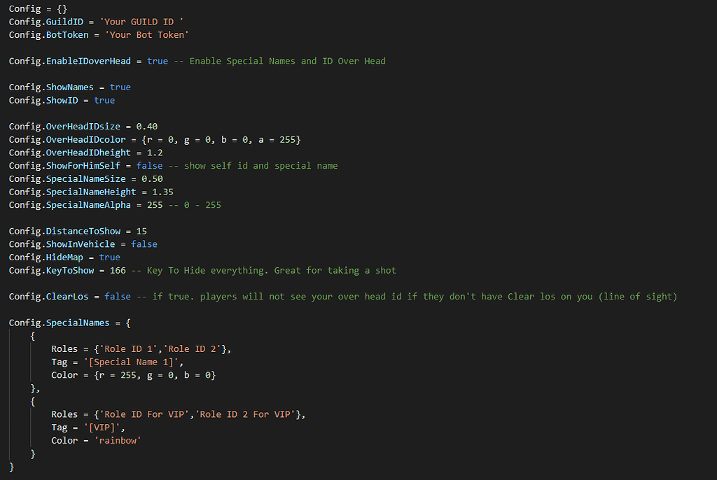 [Release][Paid] Special Names With Discord Rank + Id Over Head - FiveM ...