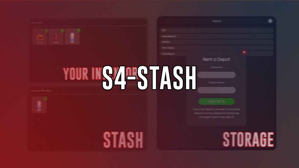 Stash system / glovebox / trunk / garbage / storage system - FiveM ...