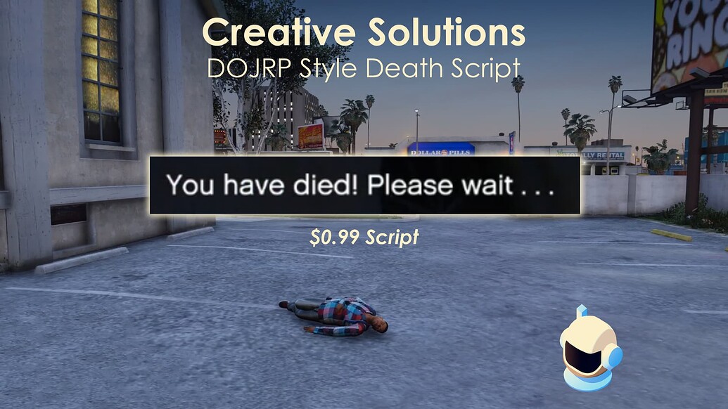 [$1] Death Script+ - A DOJRP Style Script - FiveM Releases - Cfx.re ...